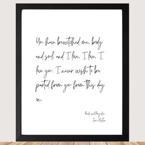 Timeless Romance: Classic Literary Love Quotes Set of 3 Digital Prints ...