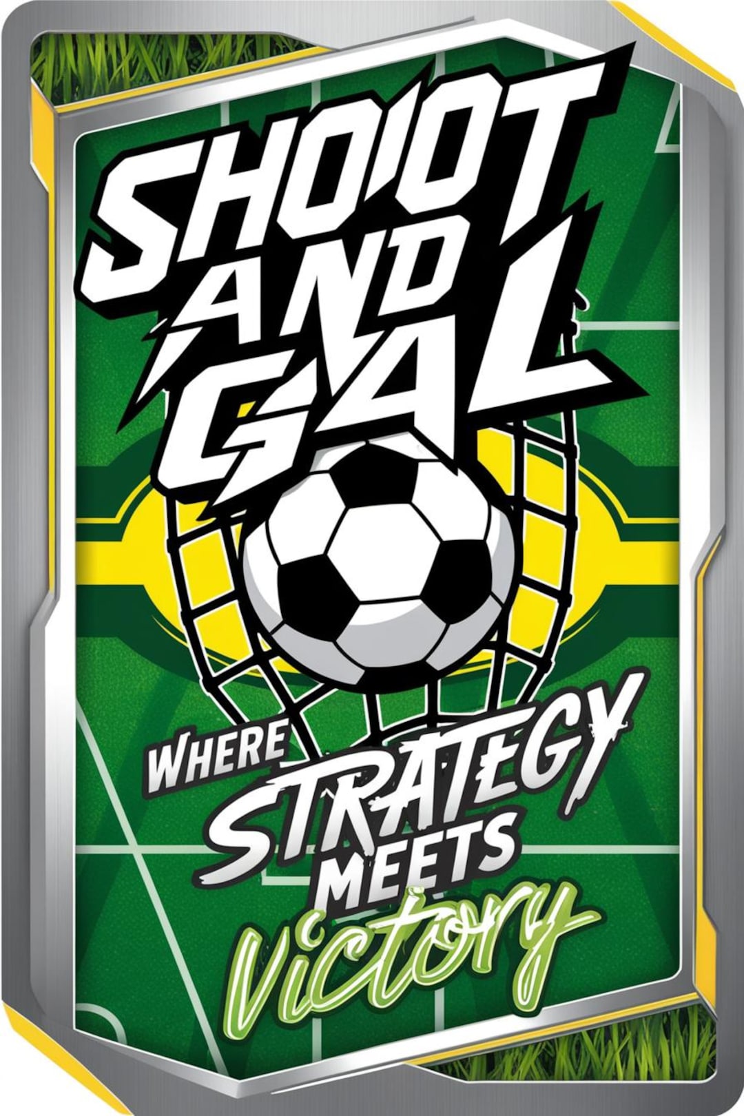 Soccer Board Game Shoot and Goal Where Strategy Meets Victory - Etsy