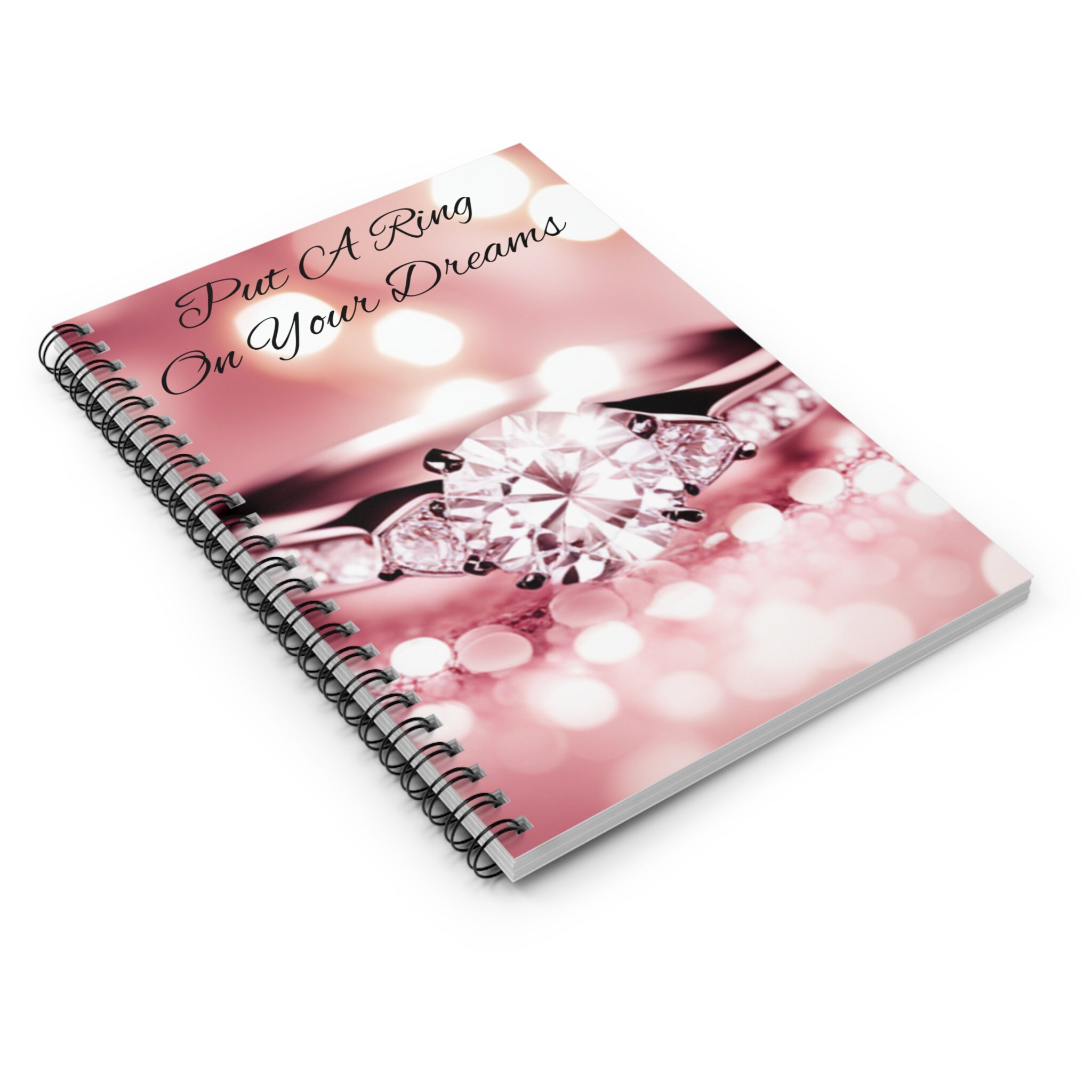 Spiral Notebook Motivational Message Inspirational Notebook Positive ...