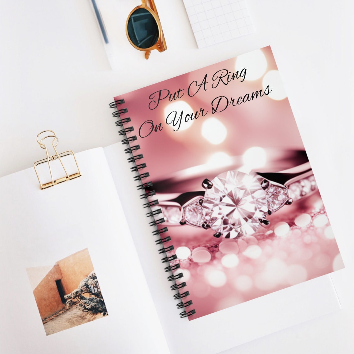 Spiral Notebook Motivational Message Inspirational Notebook Positive ...