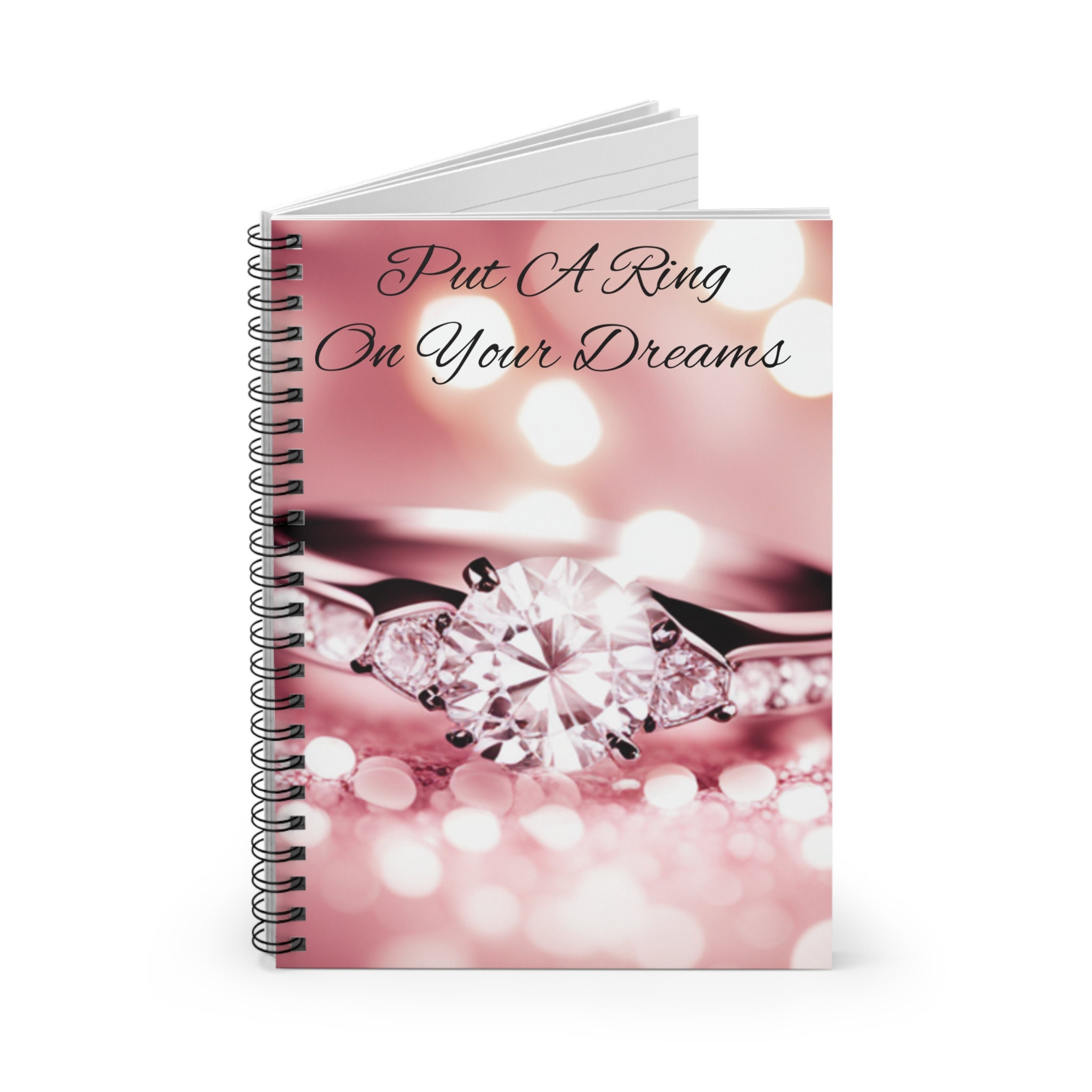 Spiral Notebook Motivational Message Inspirational Notebook Positive ...