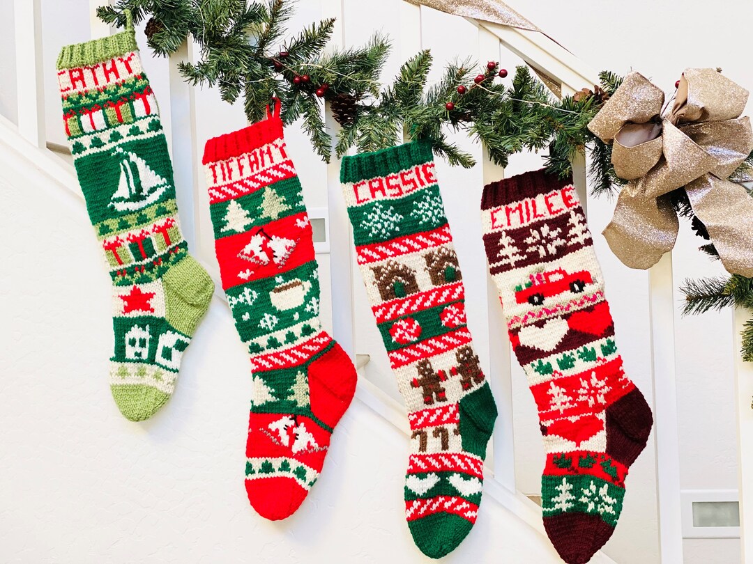 Christmas Movies PATTERNS, Christmas Stocking, Christmas Stocking ...