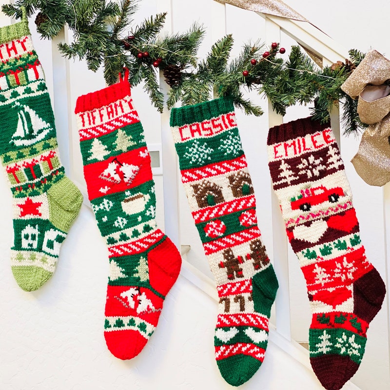 Christmas Stocking Pattern - Etsy