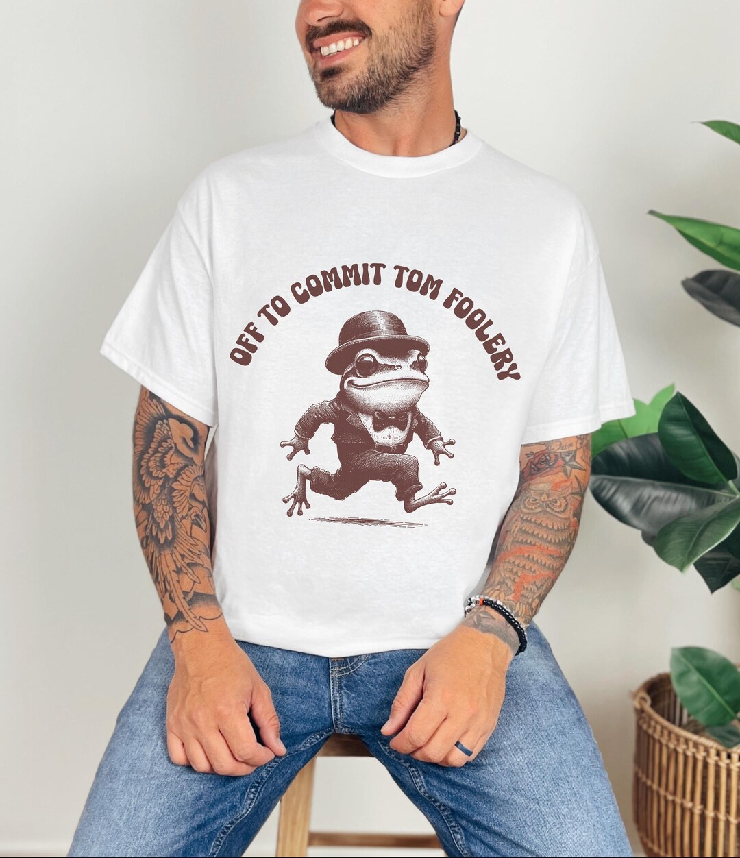 Funny Frog T-shirt for Him Cute Frog Graphic Tee for Her Silly Meme ...