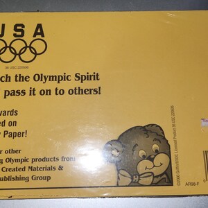 U.S. Olympic Award Certificates USA Olympics Teacher Resource - Etsy