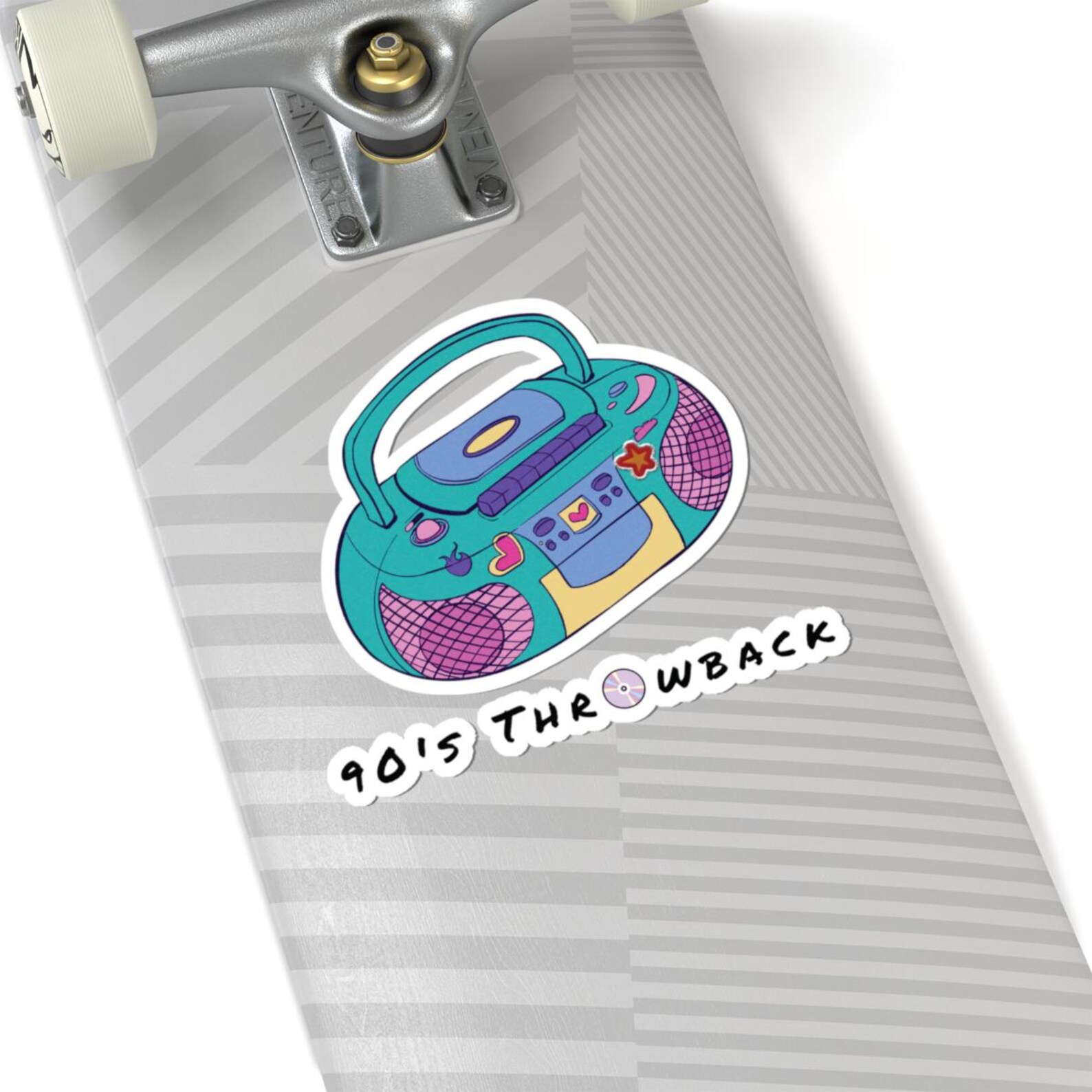 90s Throwback Sticker, Retro CD Player Sticker, Vintage Sticker ...