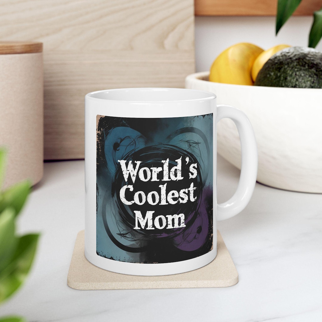 World's Coolest Mom Coffee Mug, Mother's Day Gift - Etsy