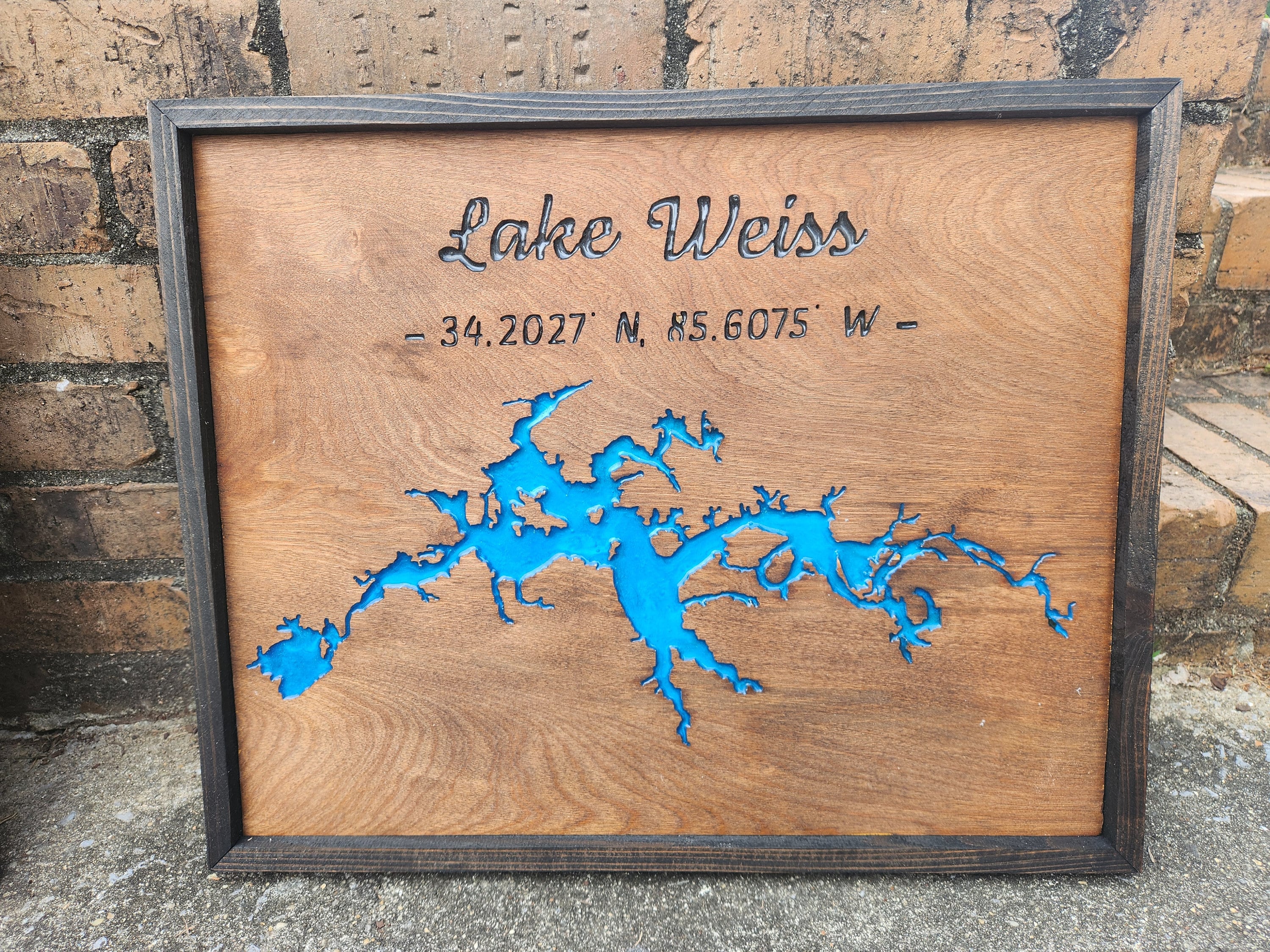 Epoxy Lake Art - Etsy