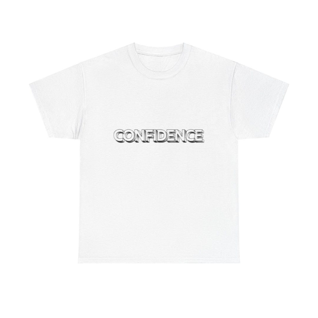 Confidence T-shirt, Bold Graphic Tee, Unisex Shirt, Inspirational ...