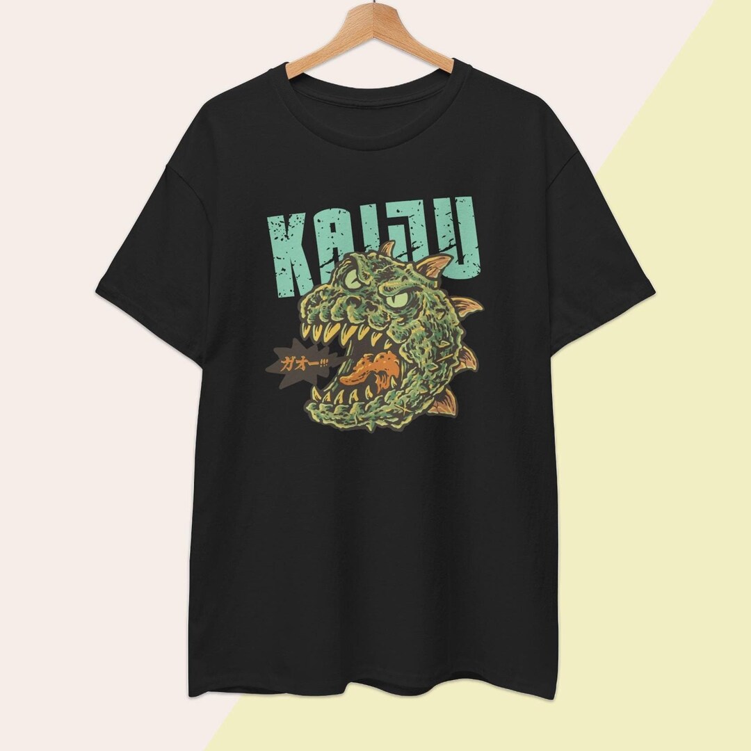 Kaiju T Shirt, Japanese Style Kanji Tshirt, Great Gift for Giant ...