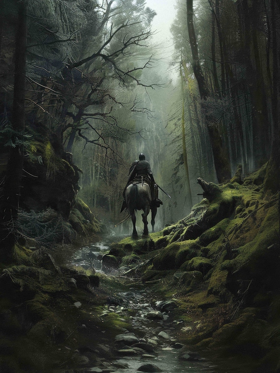 Forest Dark Fantasy Art