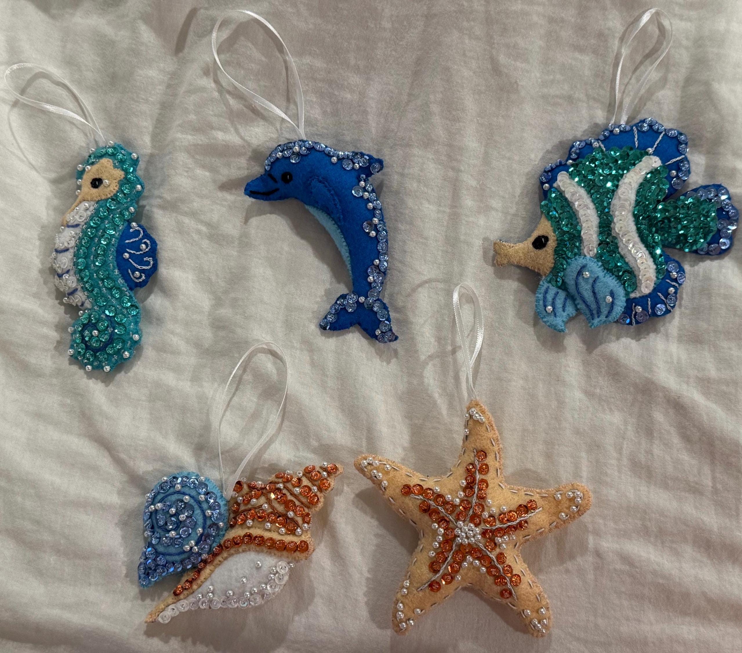 Completed Bucilla Ornaments - Etsy