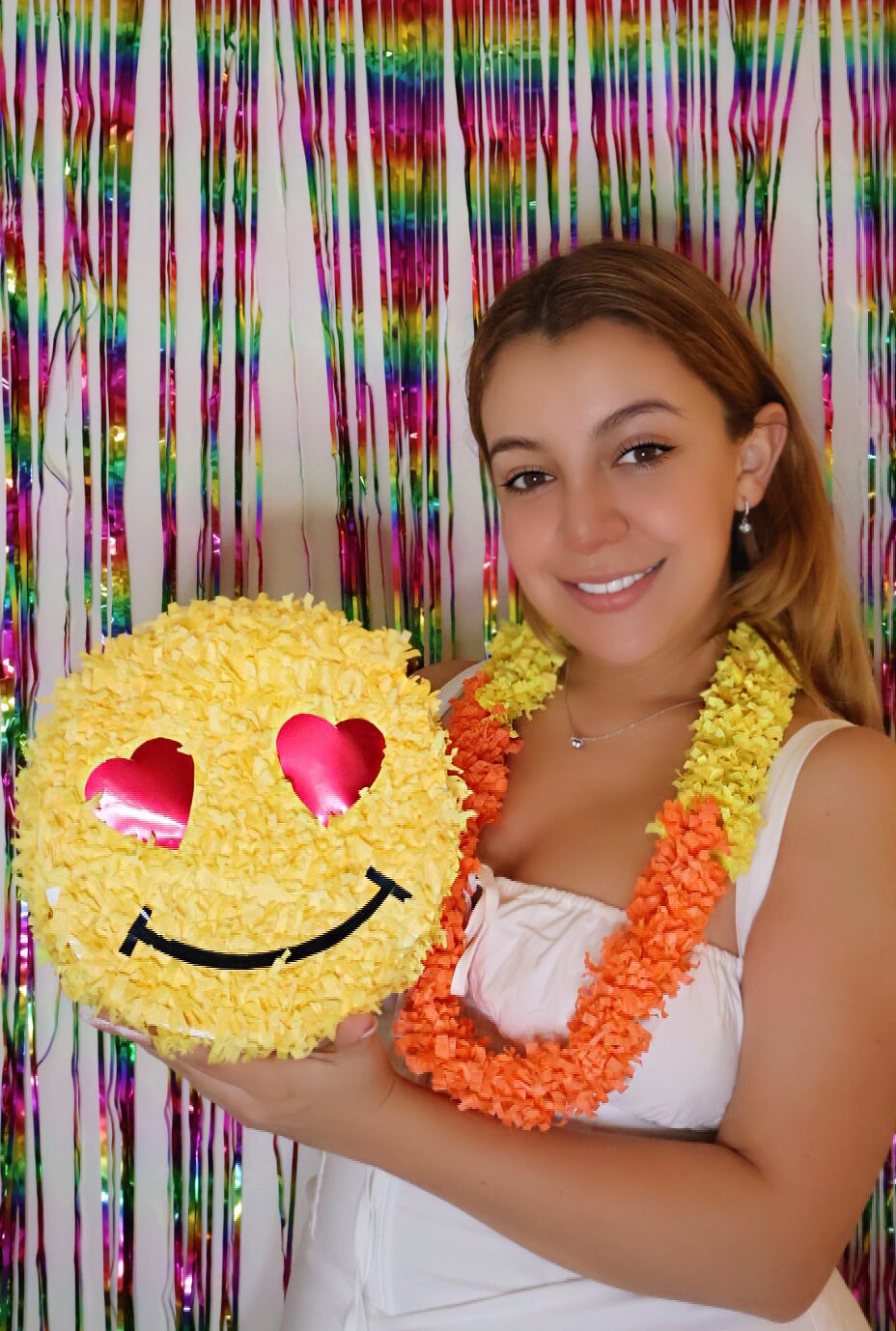 Smile Piñata - Yellow Pinata - Emoji Piñata - Etsy