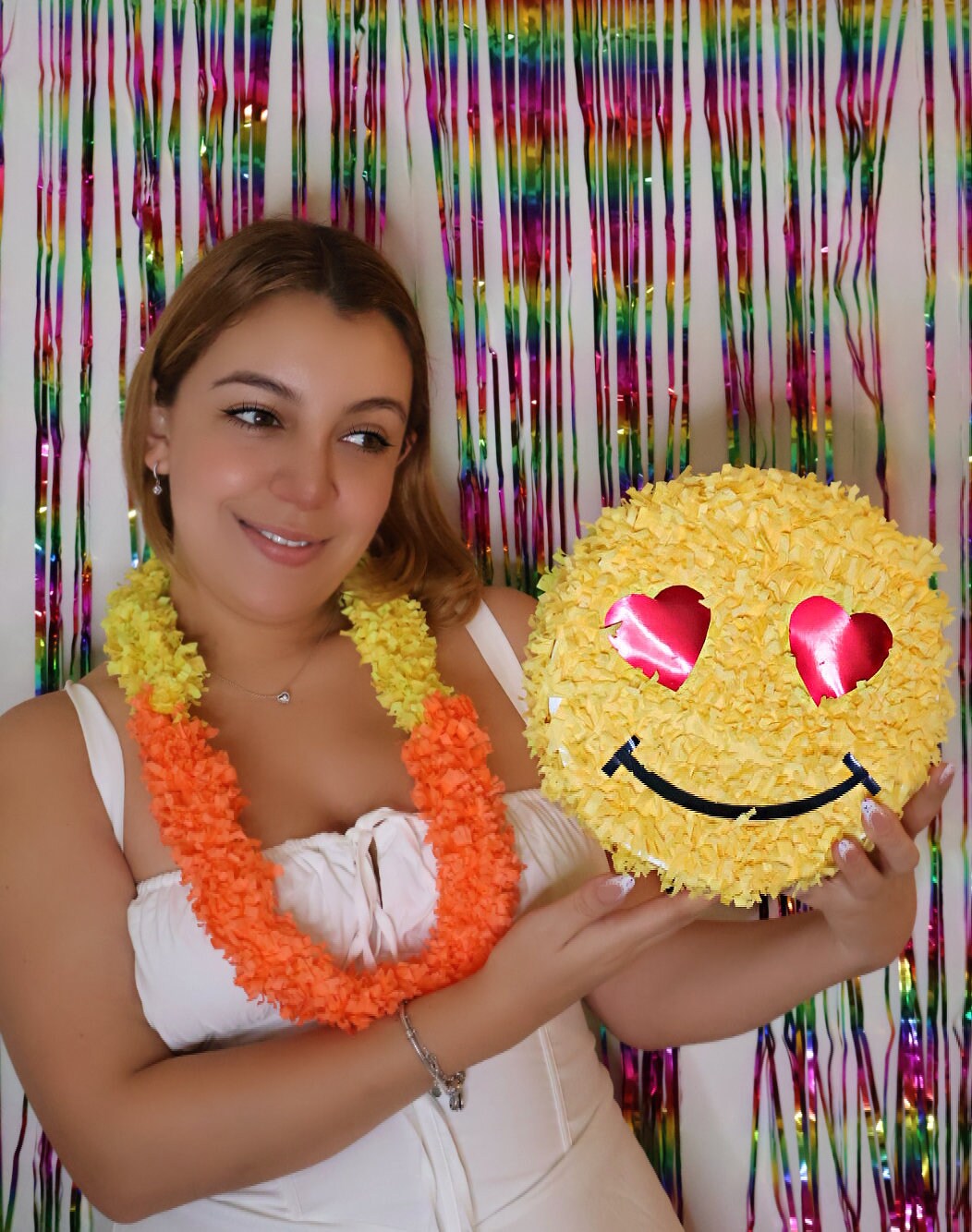 Smile Piñata - Yellow Pinata - Emoji Piñata - Etsy