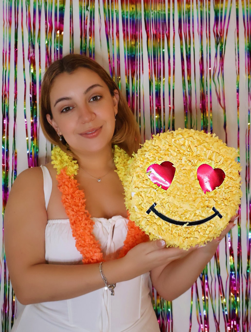 Smile Piñata - Yellow Pinata - Emoji Piñata - Etsy