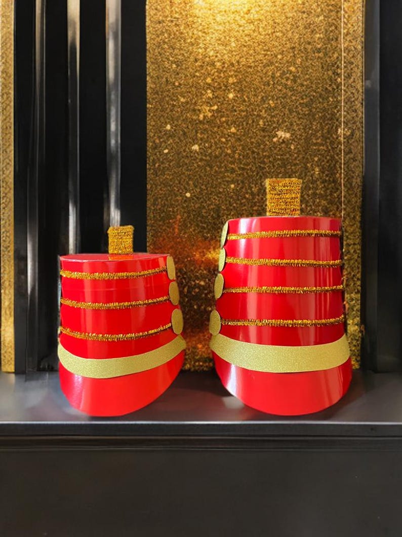 6 Pack Medium Nutcracker Christmas Hats for Party / Birthday Party Hats ...
