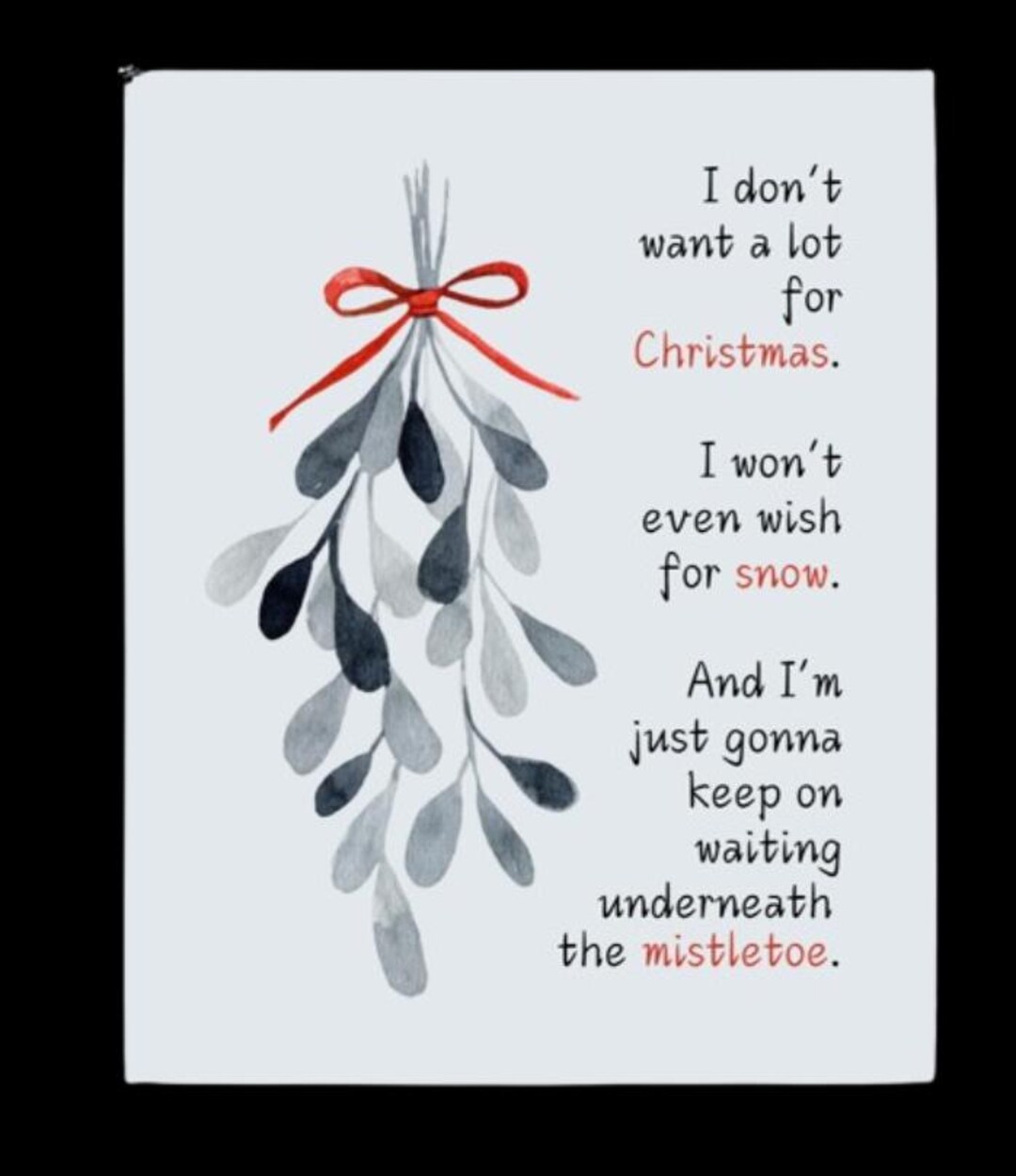 Mariah Carey Christmas Carol Art Print: Holiday Decor (digital Download ...