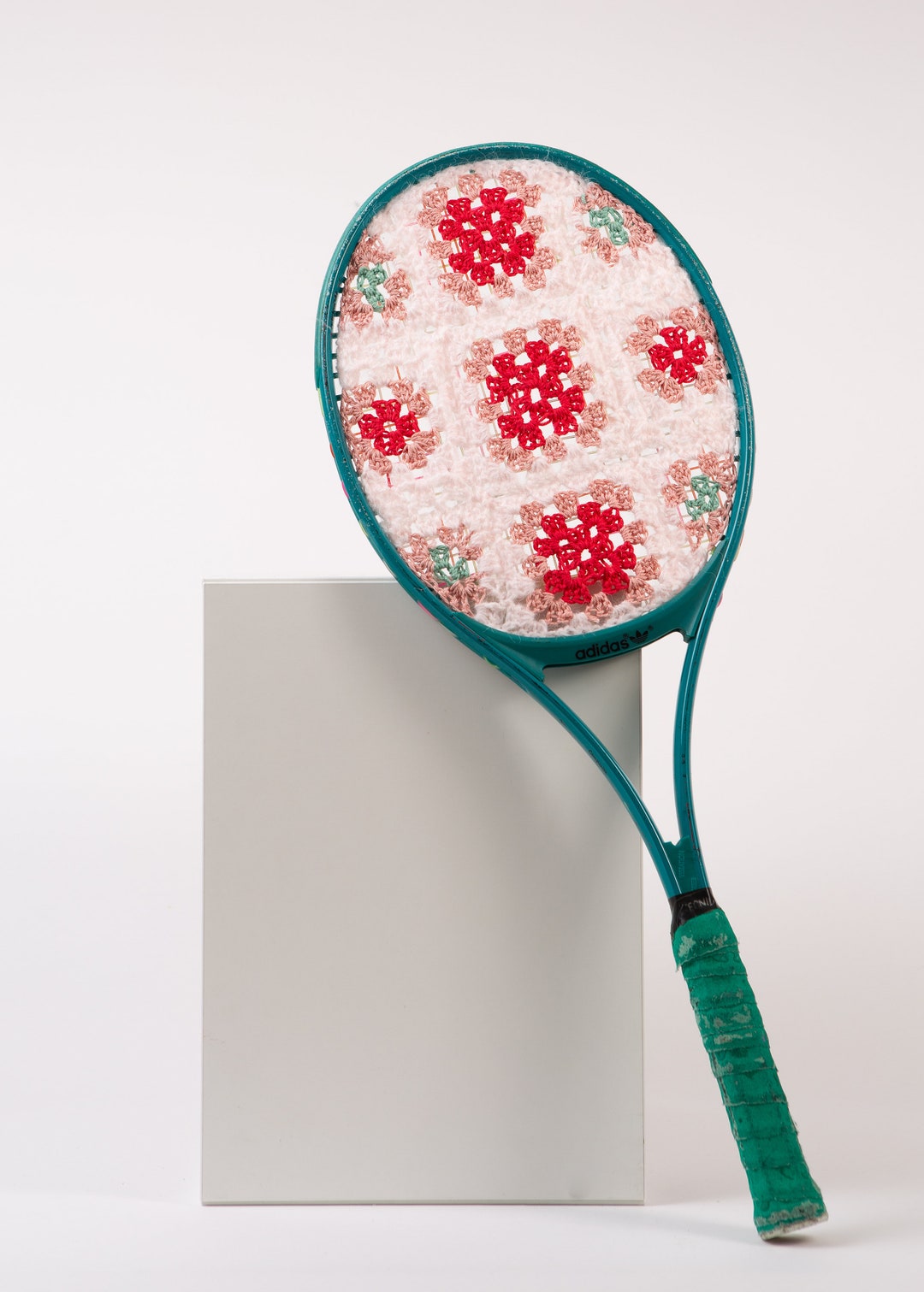 Tennis Racket X Hook. Double Play in Magenta - Etsy