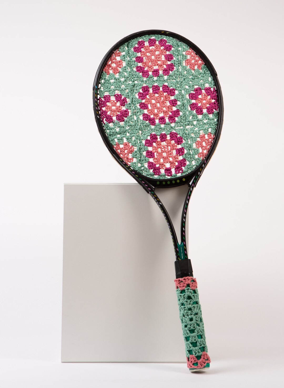 Tennis Racket X Hook. Double Game in Pink - Etsy