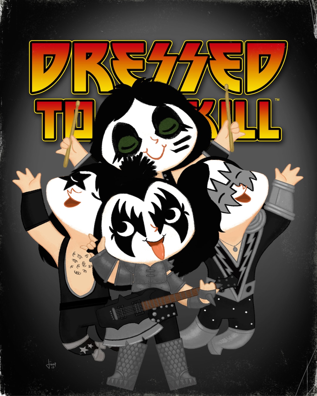 Dressed to Kill - 8x10 PRINT - Etsy