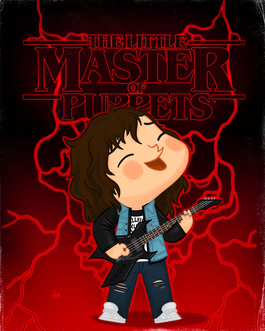 The Little Master of Puppets - 8X10 PRINT - Etsy