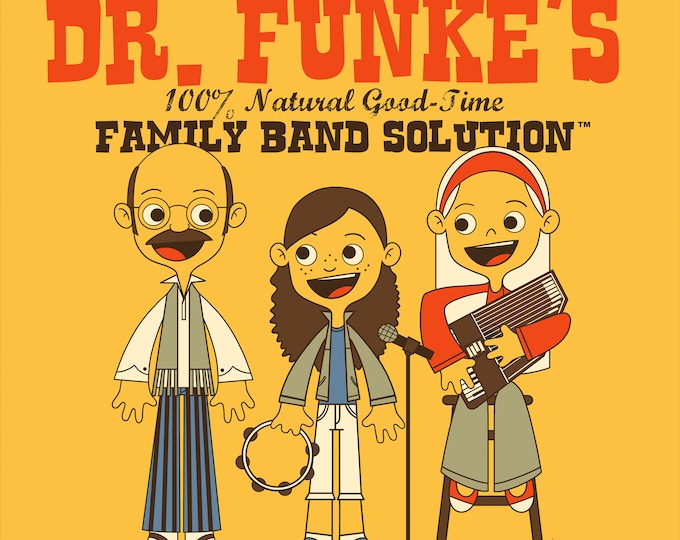 Arrested Development 4x4 Laptop Sticker Dr Funke's 100% Natural Good ...