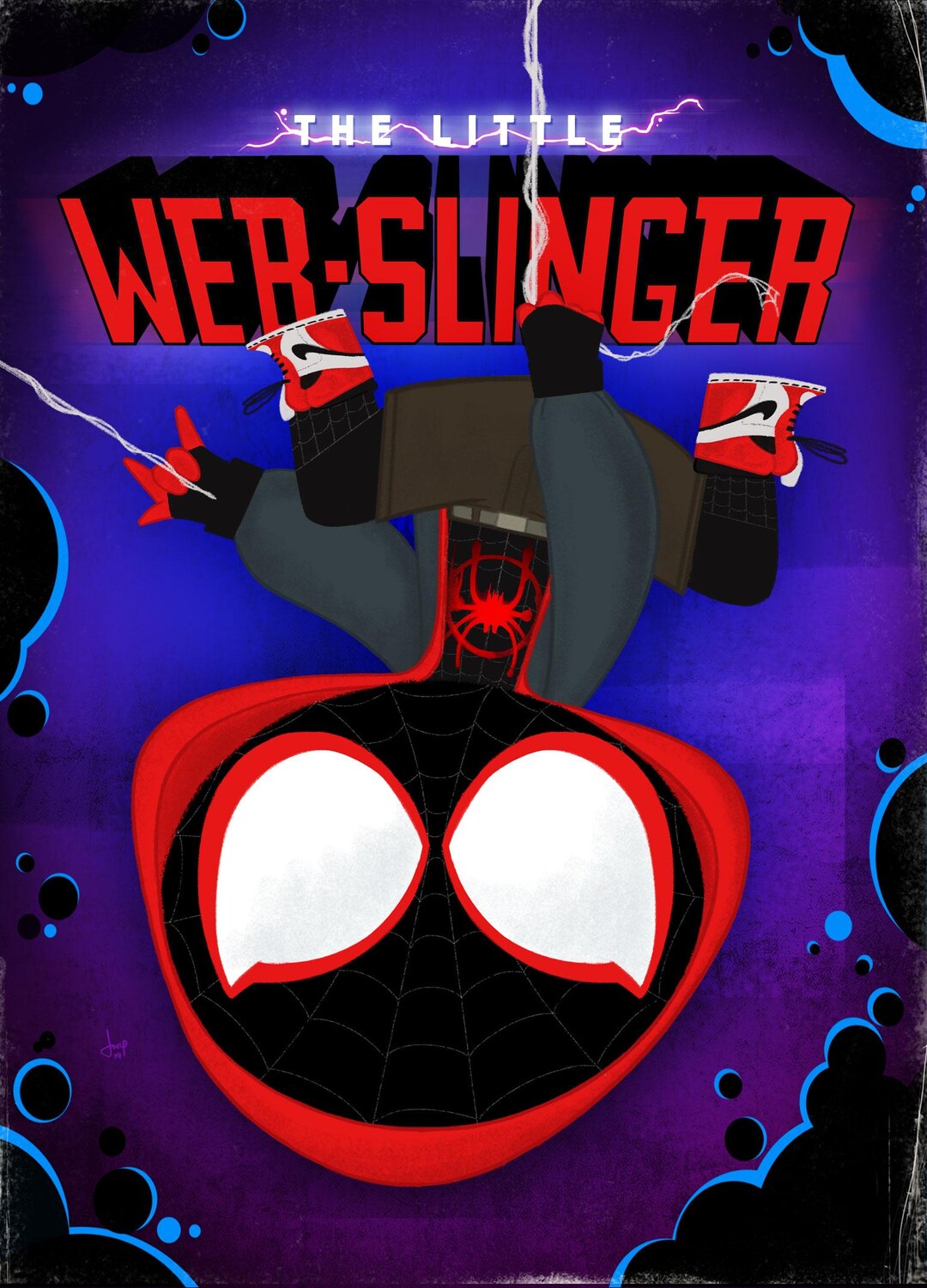 The Little Web-slinger - 5x7 Postcard - Etsy