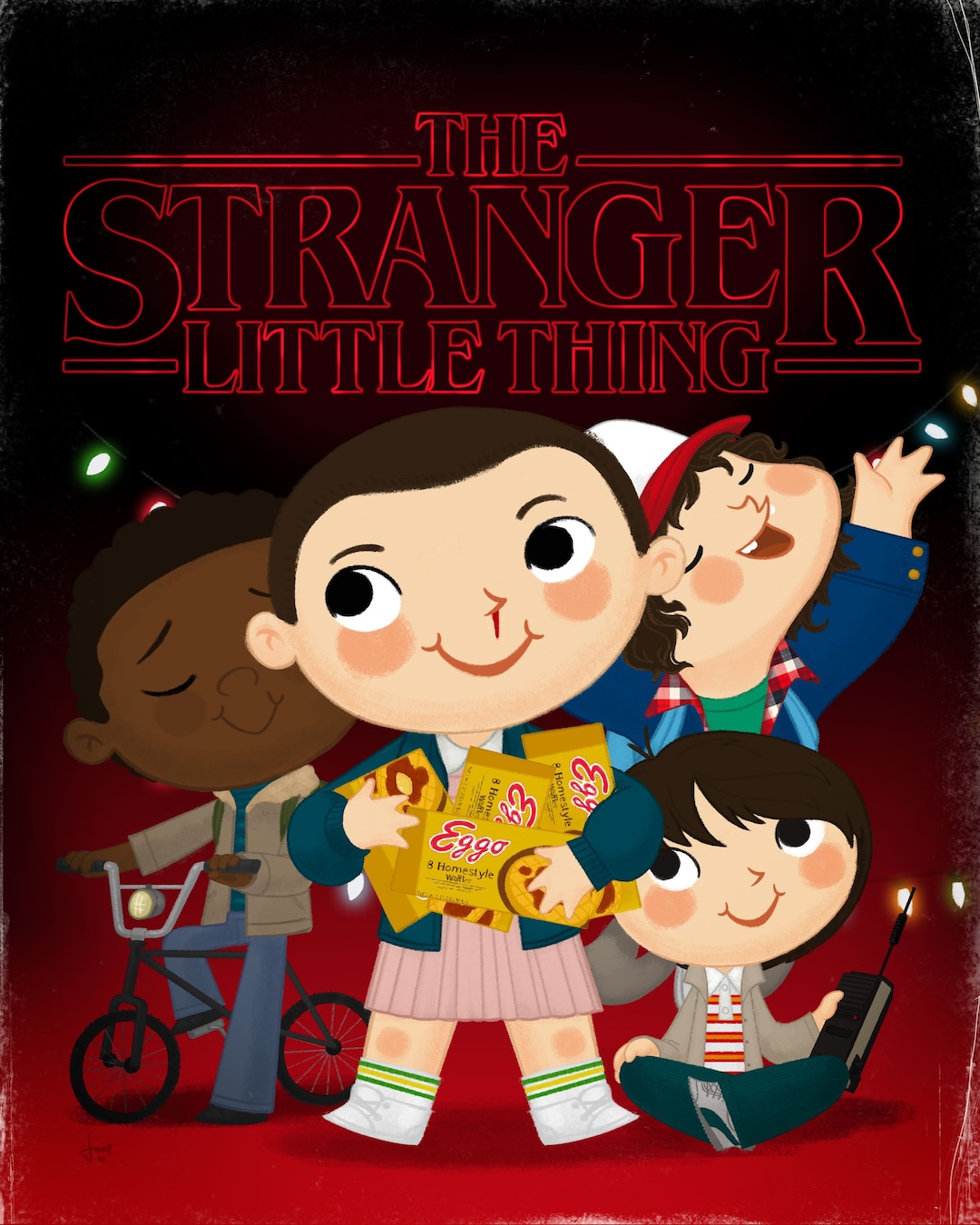 The Stranger Little Thing 8x10 PRINT - Etsy