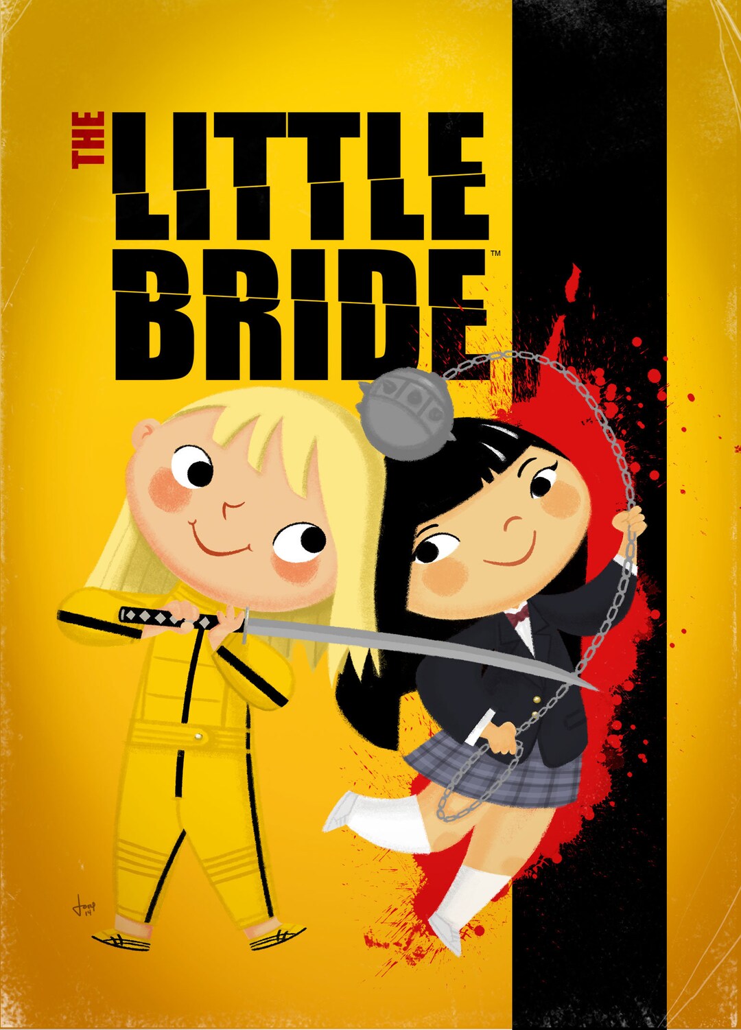 The Little Bride 5x7 POSTCARD - Etsy