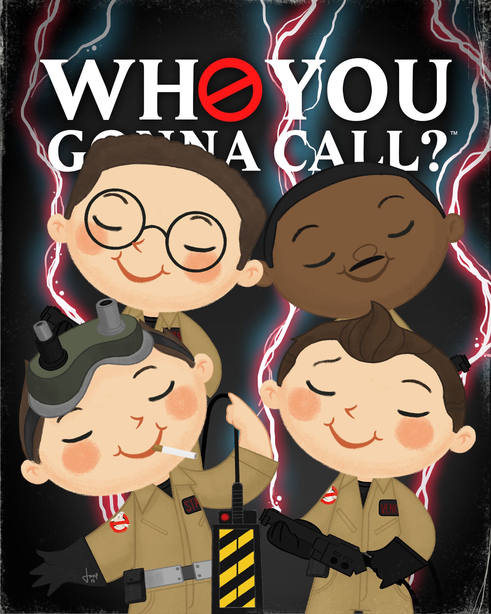 Who You Gonna Call 8x10 PRINT - Etsy