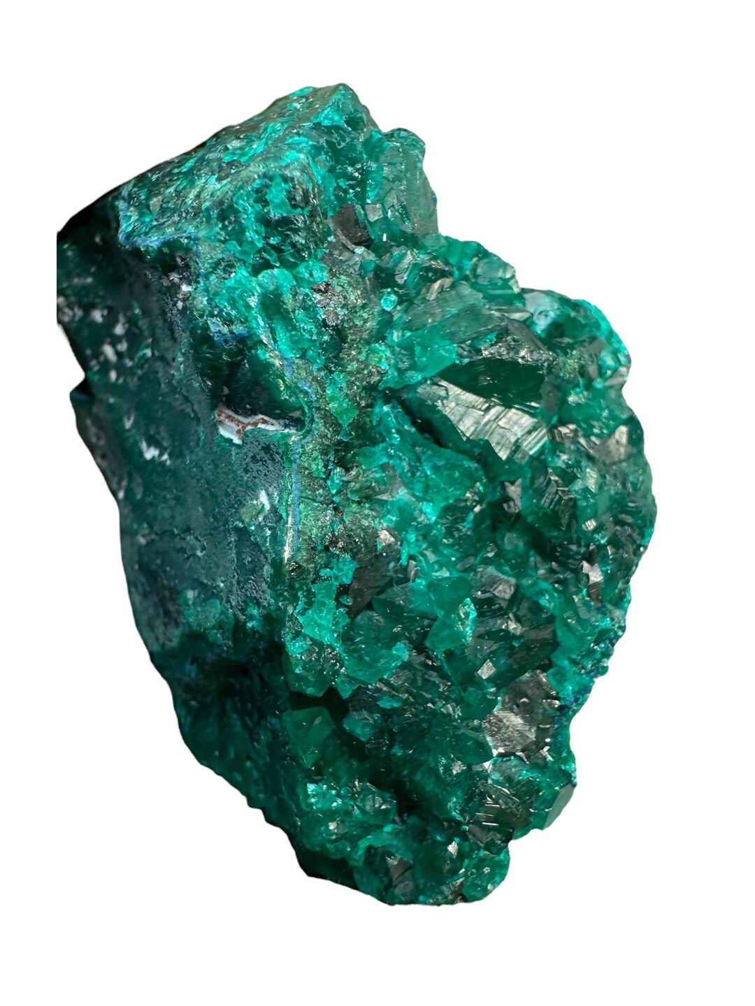 Dioptase Crystal Cluster, Rare Mineral From Congo, Raw Natural Dioptase ...