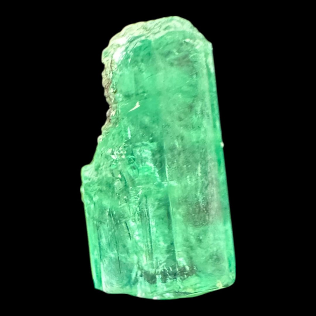 Raw Colombian Emerald Crystal, High Clarity Green Beryl, Uncut ...