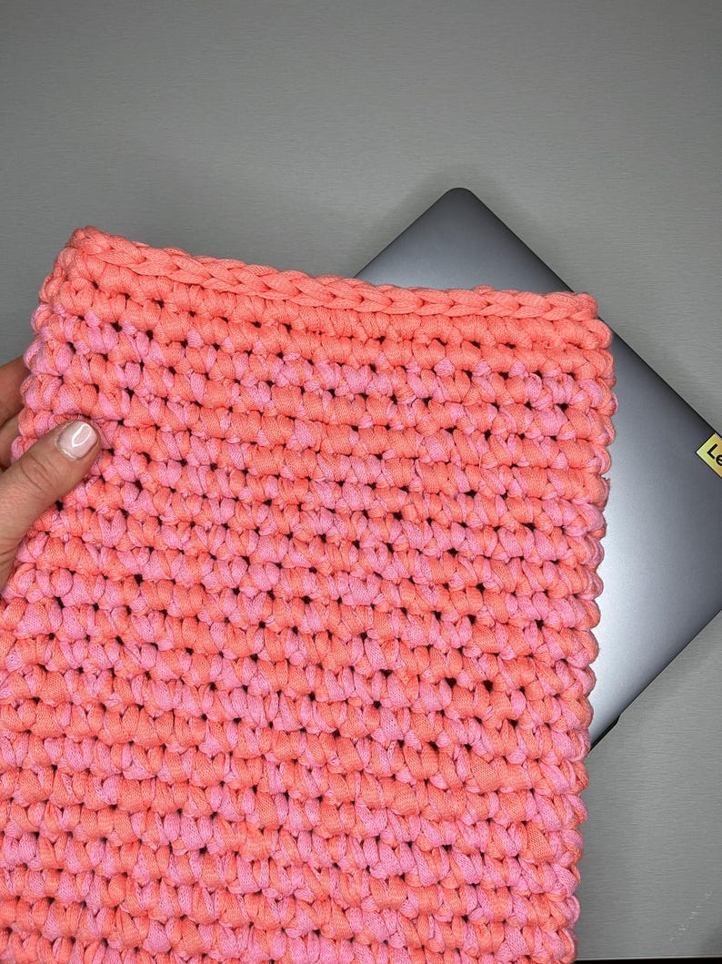 Laptop Crochet Bag for All Sizes - Easy Crochet Pattern - Beginner ...
