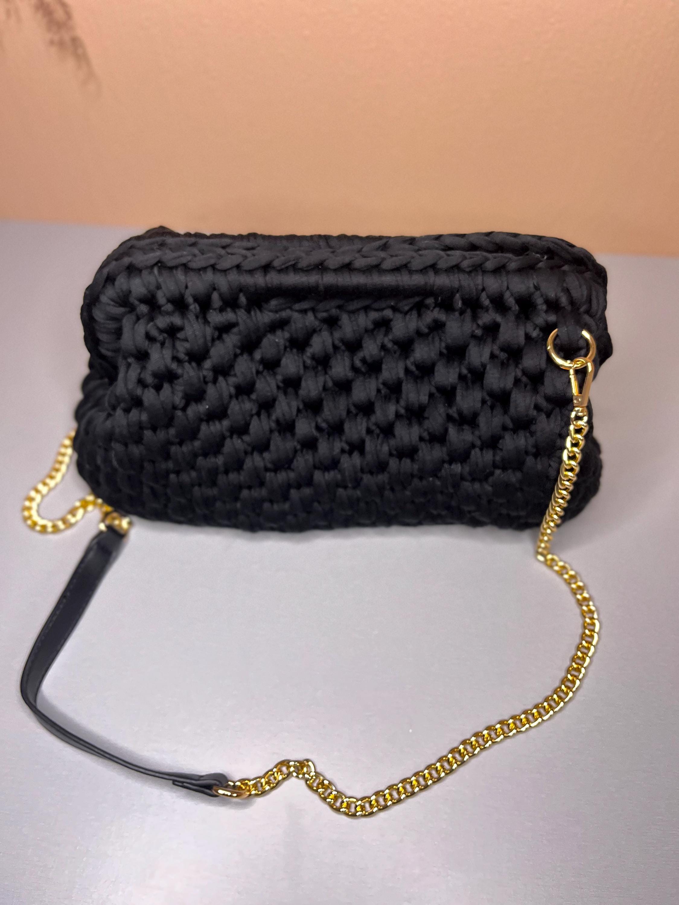 Crochet Clutch Pattern / Crochet Clutch Bag / Handbag and Cross Body ...