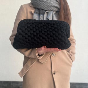 Crochet Clutch Pattern / Crochet Clutch Bag / Handbag and Cross Body ...