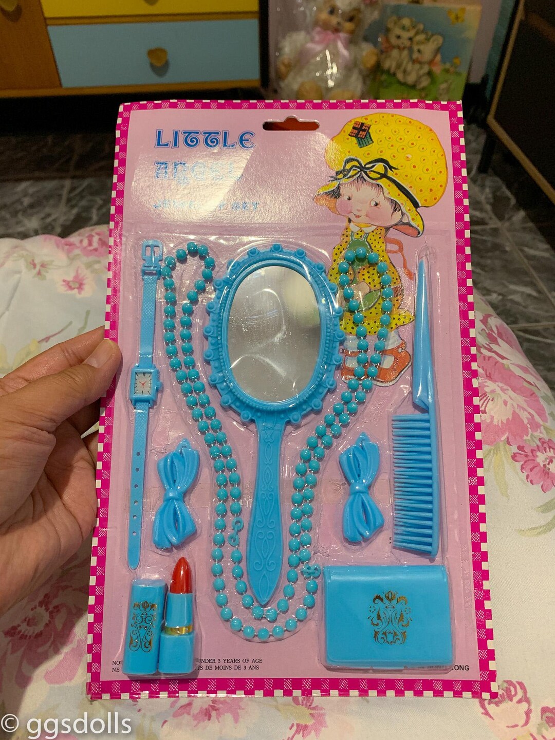VTG Kitsch Little Angel Toys Plastic Jewelry Fashion Accessory Set - Etsy