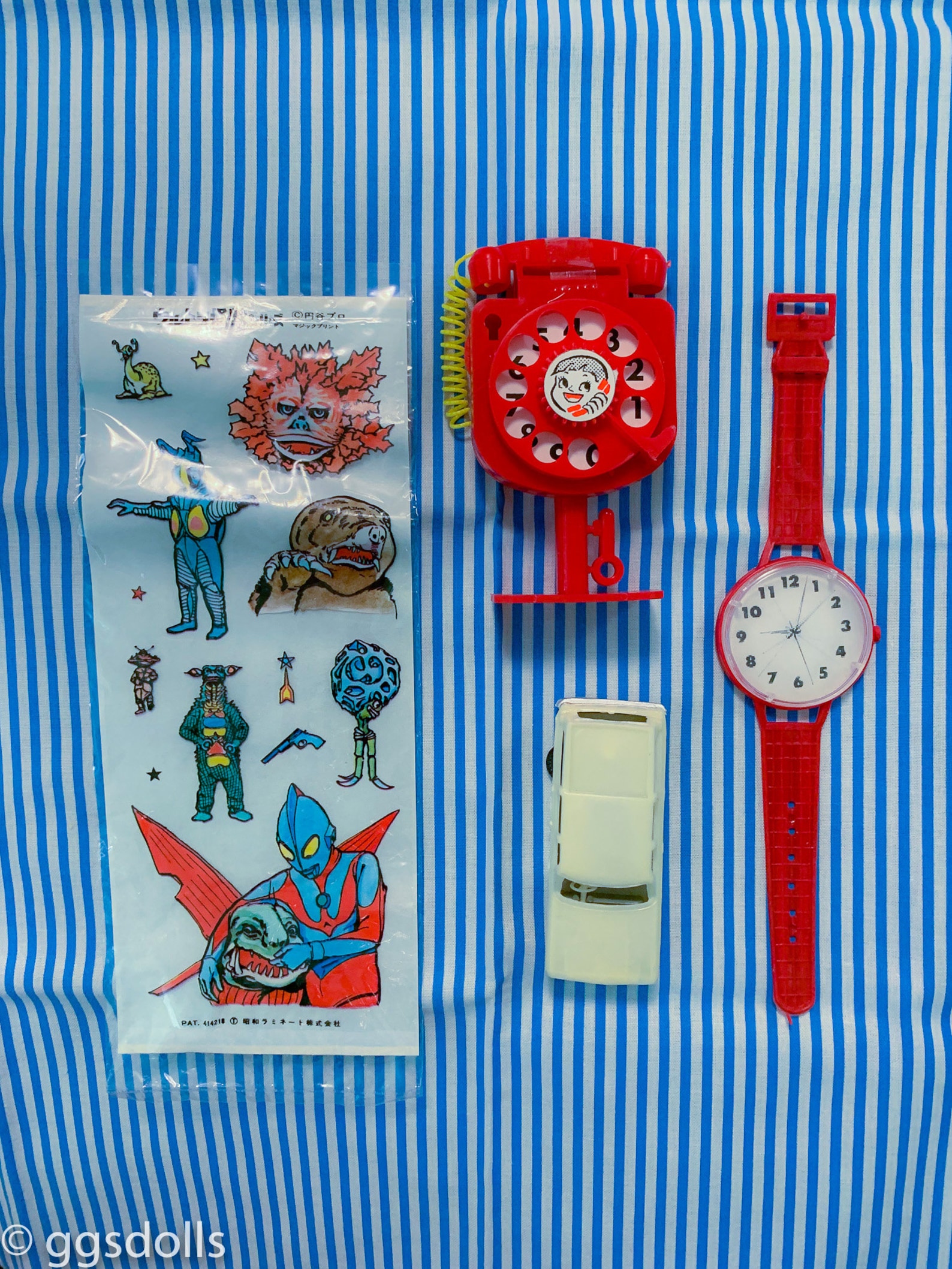 Vtg Japan Ultra Monsters Stickers N Toy Car Watch Telephone - Etsy