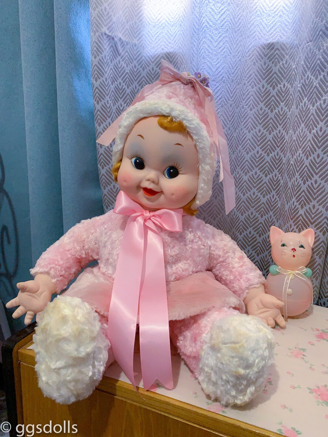 VTG Original Rushton Star Creation Plush Cuddle Snowbaby Girl - Etsy