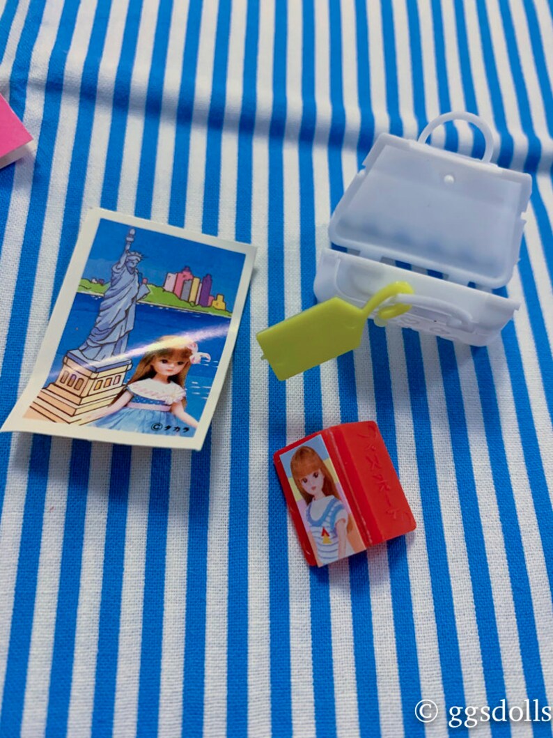 VTG Glico Lotte Licca Barbie Blythe Doll White Purse MIP - Etsy