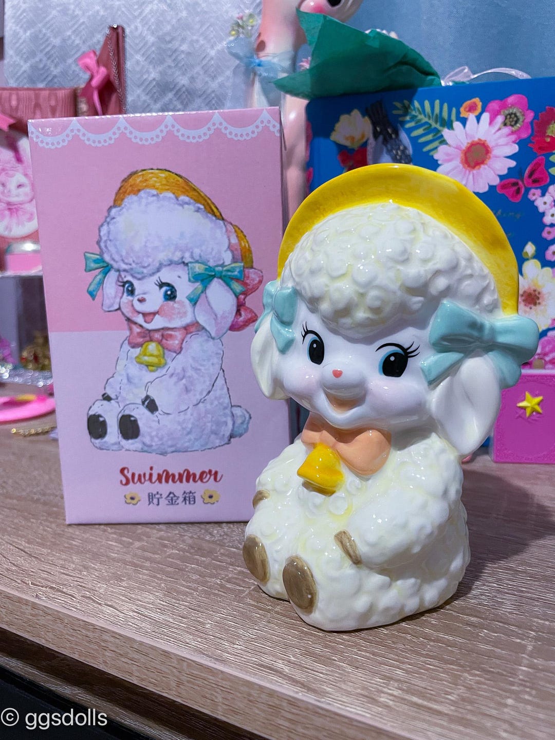 Ggsdolls Finds: Japan Sheep Lamb Ceramic Money Box Coin Bank - Etsy