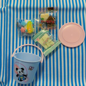 Ggsdolls Finds: Japan Gacha Mascot Mini Bucket W Pretend Sweets Key ...