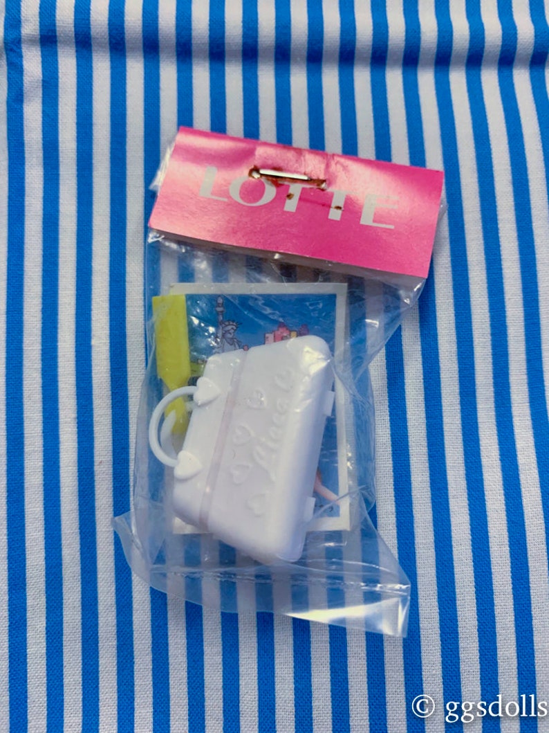 VTG Glico Lotte Licca Barbie Blythe Doll White Purse MIP - Etsy
