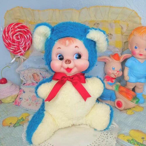 Vintage Rubber Face Stuffed Animal Rushton Mouse Rat Plush - Etsy