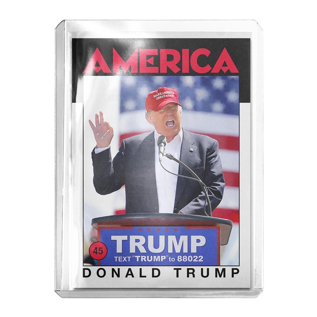 Custom President Donald Trump MAGA 1986 Topps Style USA Novelty ...