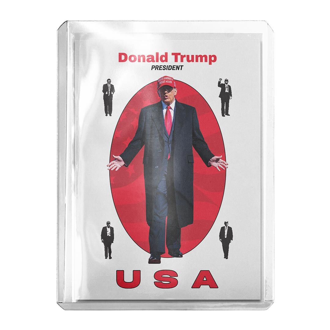 Custom President Donald Trump MAGA 1969 Topps Style USA Novelty ...
