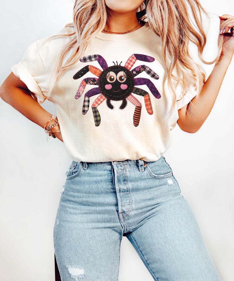 Spider Halloween Shirt, Halloween T-shirt, Spooky Season Shirt, Spider ...
