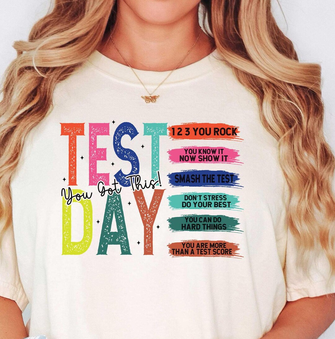 You Got This Shirt, Teacher Team Shirt, Test Day Shirt, Teacher Testing ...