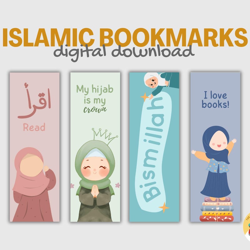 Islamic Bookmarks - Etsy