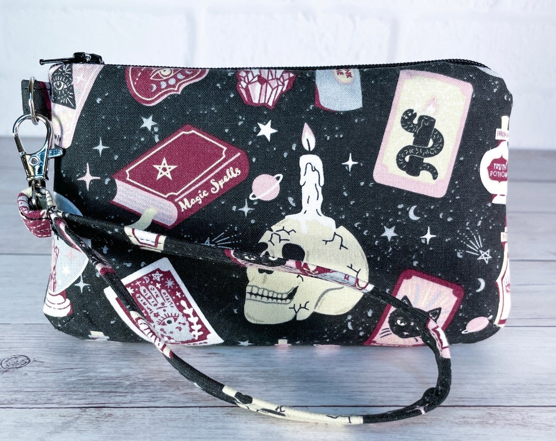 Crystal Tarot Card Print Zippered Wallet Pouch - Etsy