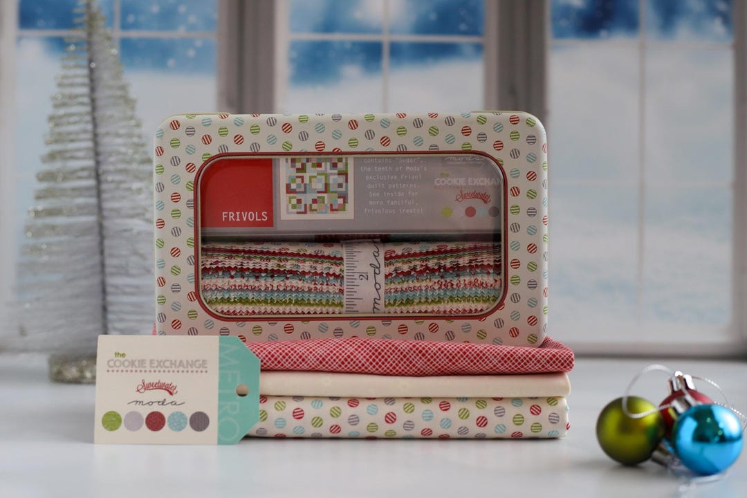 The Cookie Exchange by Sweetwater for Moda Frivols Box With Finishing ...